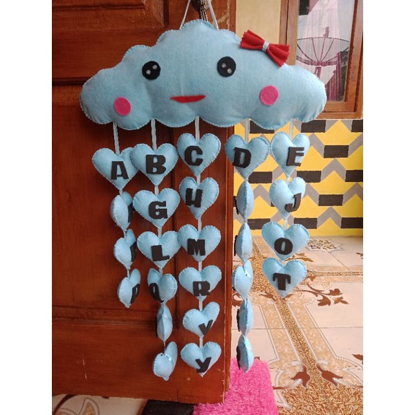 Jual Hiasan Dinding Weldecor Alfabet Angka Huruf Hijaiyah Shopee