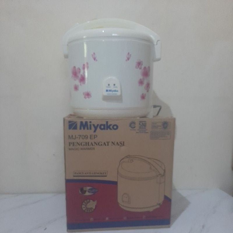 Jual MAGIC JAR MIYAKO RICE WARMER MJ 709 EP WHITE 7LITER | Shopee Indonesia