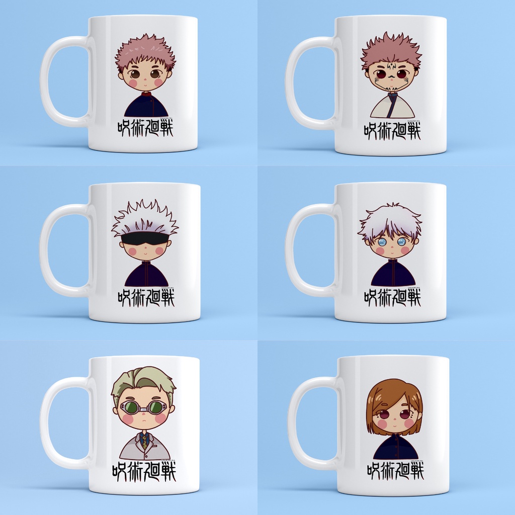 Jual JUJUTSU KAISEN MUG / JJK MUG / GELAS ANIME / MUG KERAMIK / YUJI ...