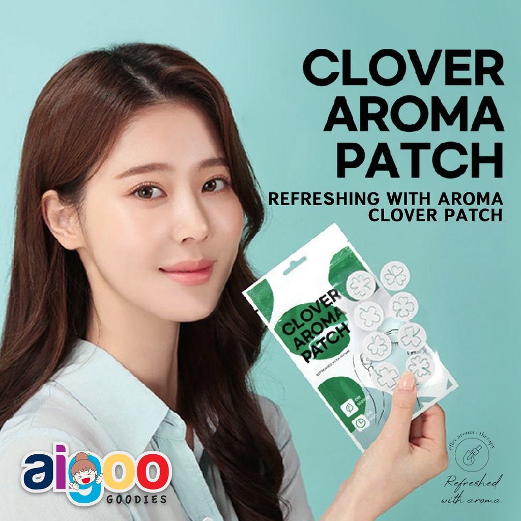 Jual CLOVER AROMA PATCH "Refreshed with Aroma" - ISI 8 PATCH - Made in ...