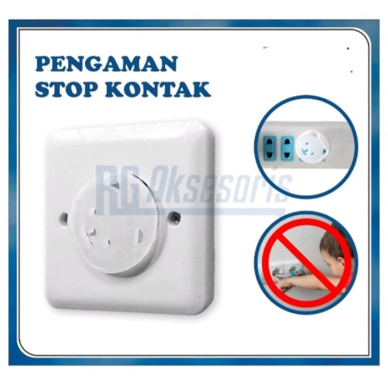 Jual Pengaman Stop Kontak Penutup Lubang Colokan Listrik Socket Cover ...