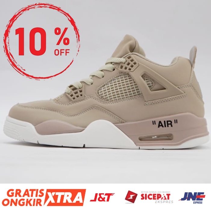 Jual Sepatu Sneakers Nike Jordan Retro 4 Pro Pria Wanita BNBW Size 40 ...