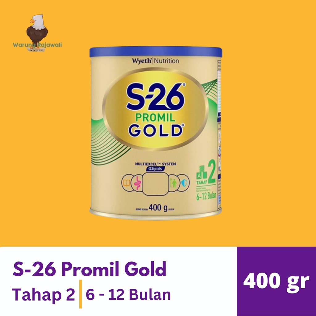 Jual S-26 Promil Gold Tahap 2 400 gram S26 | Shopee Indonesia
