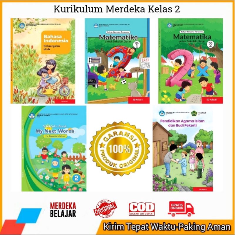 Jual Buku Siswa Kurikulum Penggerak Kelas 2 SD/MI - Buku Siswa Kurikulum Merdeka Kelas 2 SD/MI ...