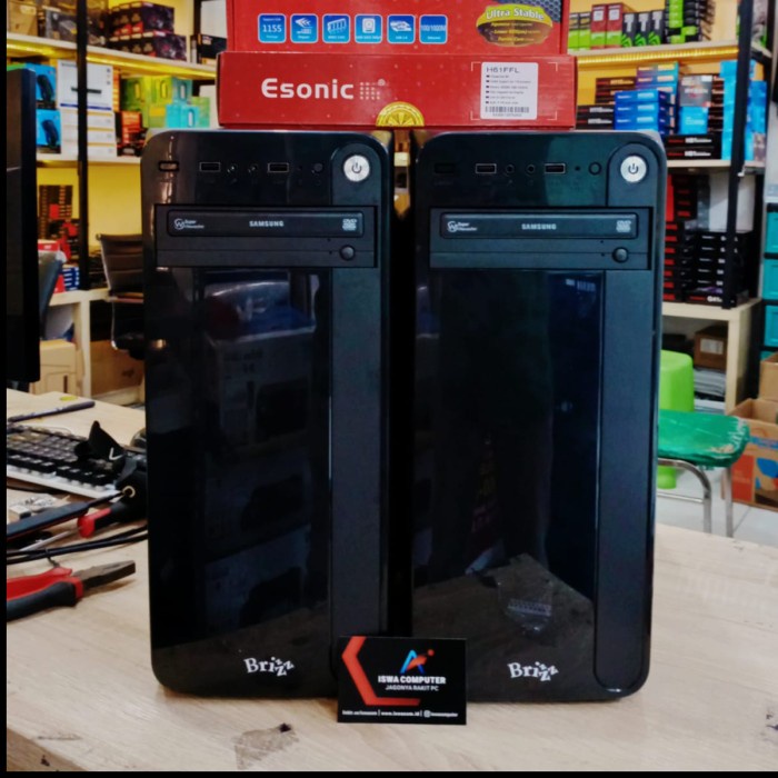 Jual CASING KOMPUTER STANDART + PSU ATX | Case PC standard Office ...