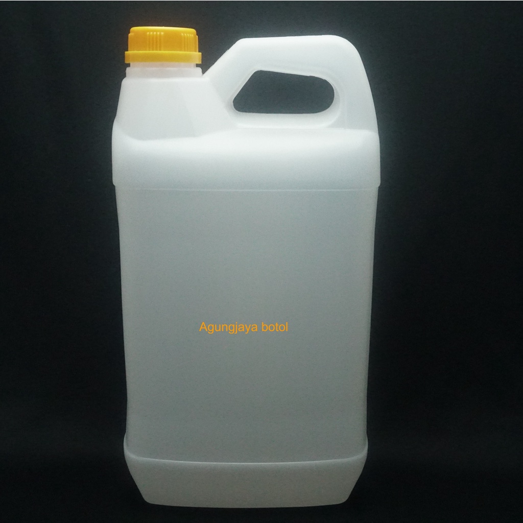 Jual Botol Jerigen 4,5 L Natural HDPE Neck 42 Set Kp/Jerigen Tutup ...