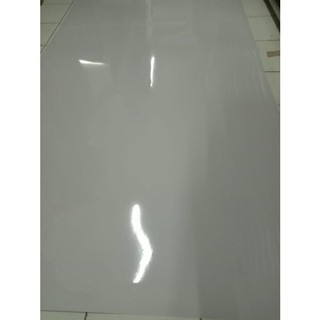 Jual HPL PUTIH KILAP HPL WHITE GLOSSY 1001W AIDI HPL | Shopee Indonesia