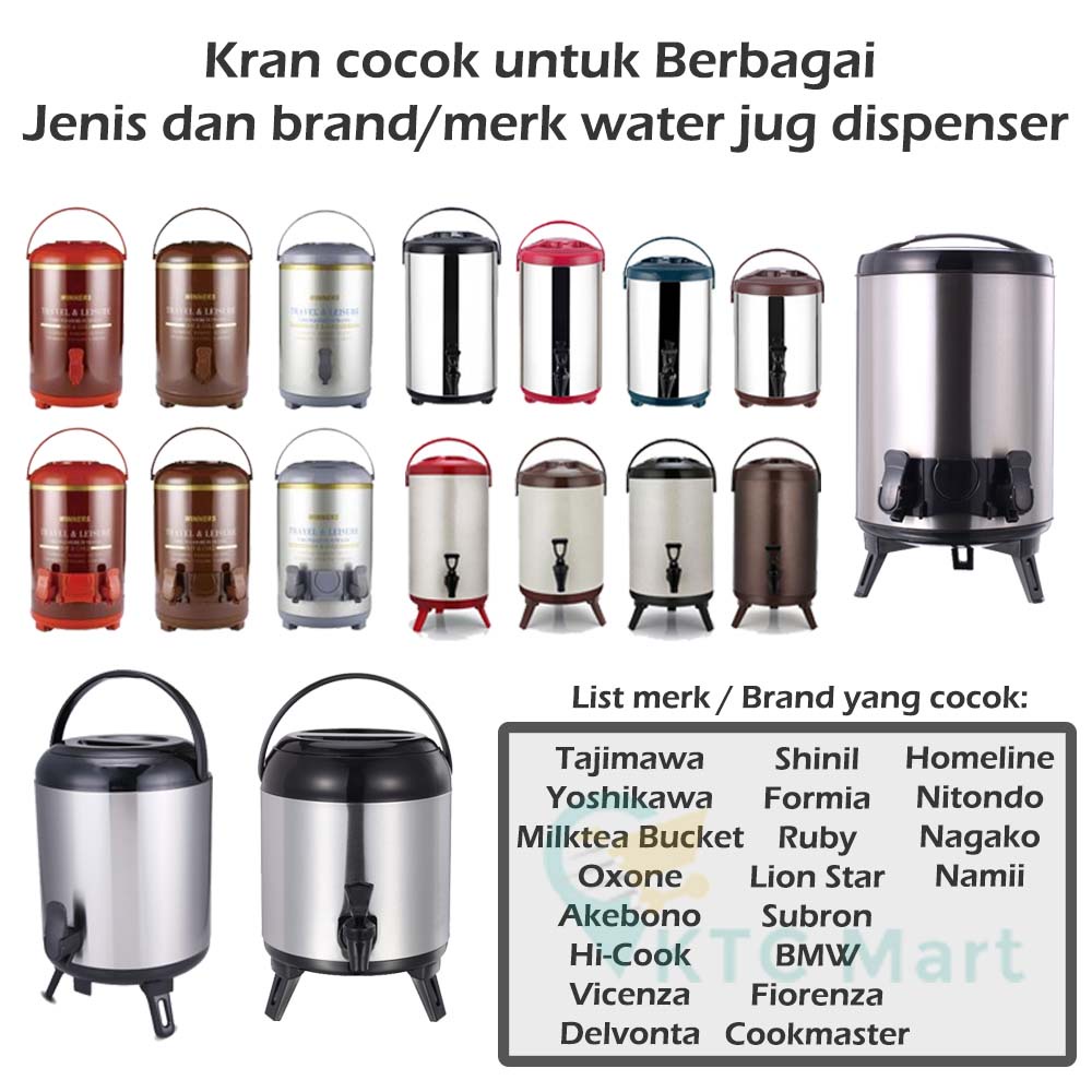 Jual Keran Dispenser Air/ Kran Water Dispenser/ Keran Water Jug Milktea ...