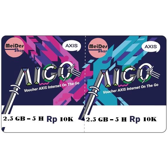 Jual VOUCHER AXIS AIGO 2.5 GB- 5 Hari (DIGITAL) | Shopee Indonesia