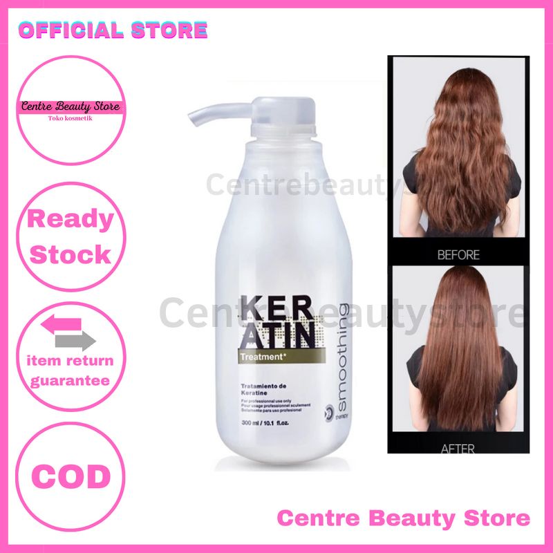Jual Keratin Hair Treatment Smoothing Rambut Brazilian 300ml | Shopee ...
