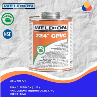 Jual Lem Pipa Weld On 724 Cpvc / Lem Pipa Cpvc | Shopee Indonesia