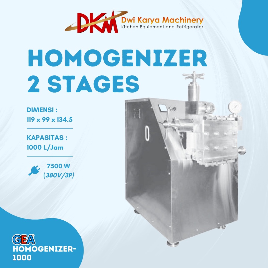 Jual HOMOGENIZER-1000 GEA / Mesin Pemecah Partikel menjadi Atomic GEA ...
