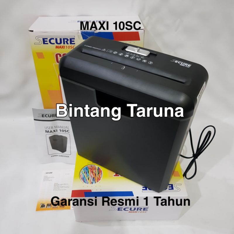 Jual Mesin penghancur kertas Secure Maxi 10SC Paper shredder Secure ...