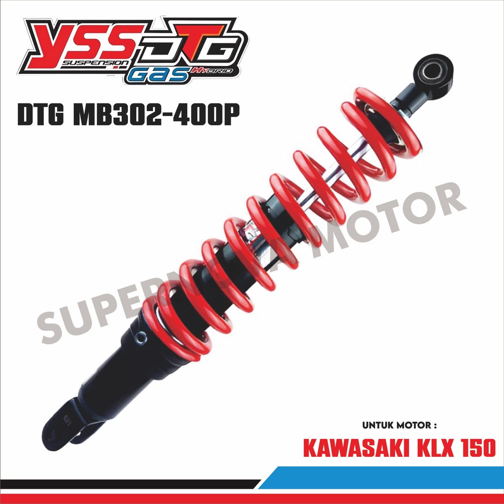 Jual MONO SHOCK YSS DTG MB302-400P KLX 150 MONO SHOCK KAWASAKI KLX 150 ...