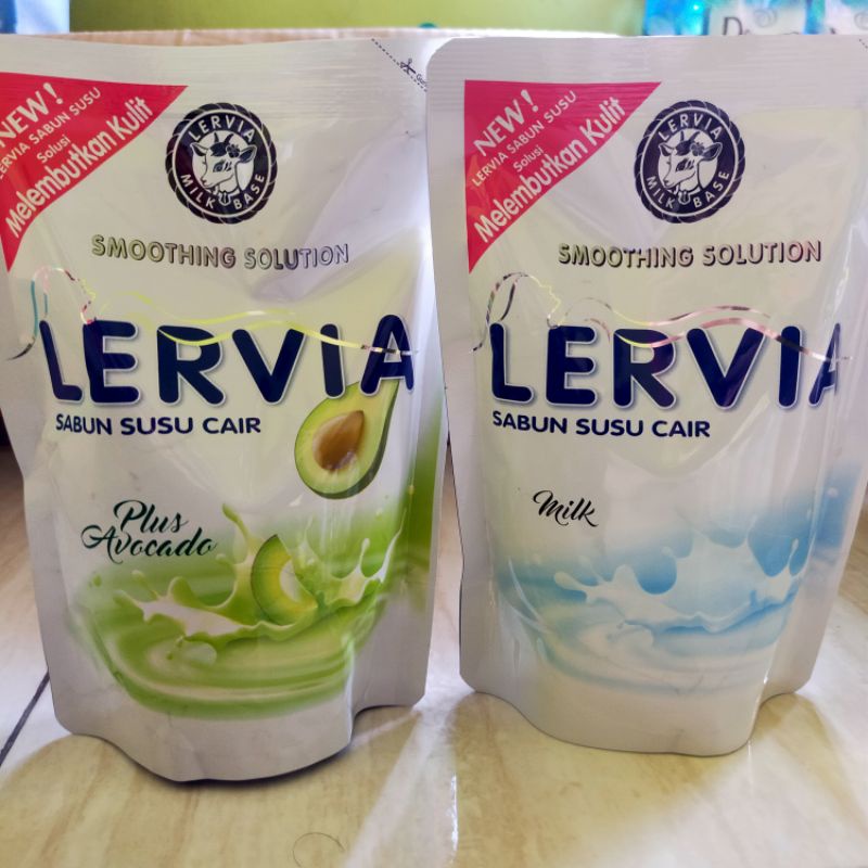Jual Lervia Sabun Susu Cair 400 ml | Shopee Indonesia