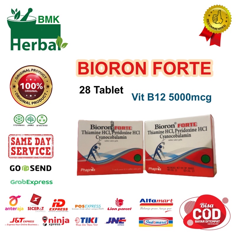 Jual BIORON F (Vitamin B12 5000mcg) | Shopee Indonesia
