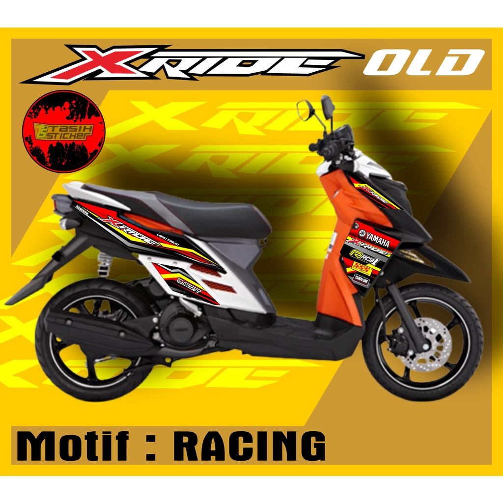 Jual COD Striping List Scotlite Lis Yamaha XRIDE 115 / XRIDE OLD / LAMA ...
