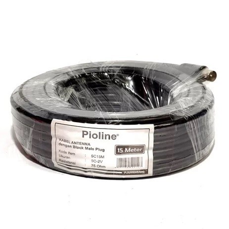 Jual KABEL ANTENA 5C 15M 15 METER PIOLINE PLUS JEK ANTENA | Shopee Indonesia