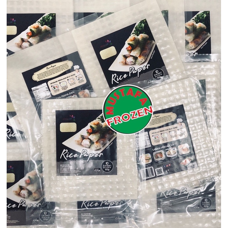 Jual Rice Paper isi 10lbr (100gr) | Shopee Indonesia