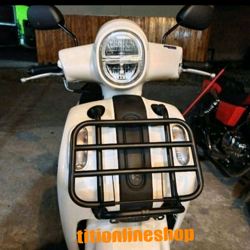 Jual Front Rack / Rak depan untuk Yamaha Fazzio aksesoris Fazzio ...