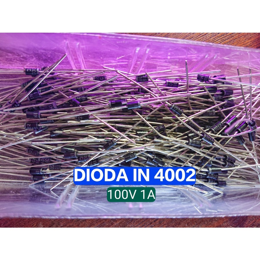 Jual Dioda Diode IN4002 IN 4002 / 1N4002 1N 4002 Dioda 1A | Shopee ...