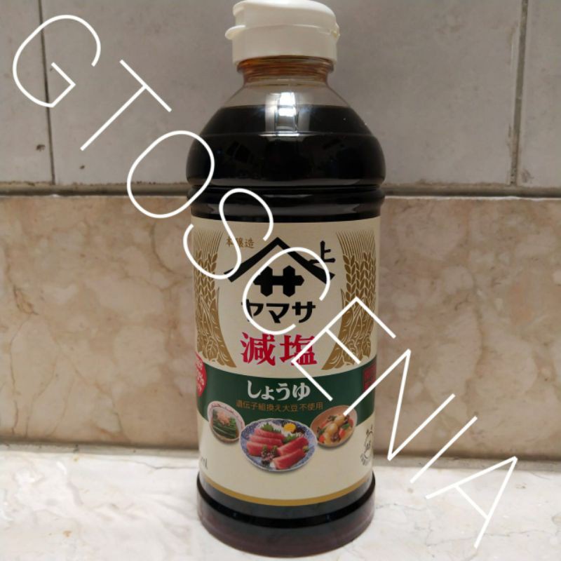 Jual YAMASA LESS SALT SOY SAUCE / GENEN SHOYU JAPAN 500 ML MADE IN ...