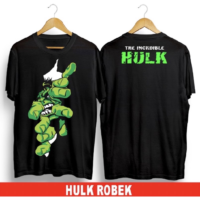 Jual T-shirt Kaos/Baju Distro Original Hulk Robek | Shopee Indonesia