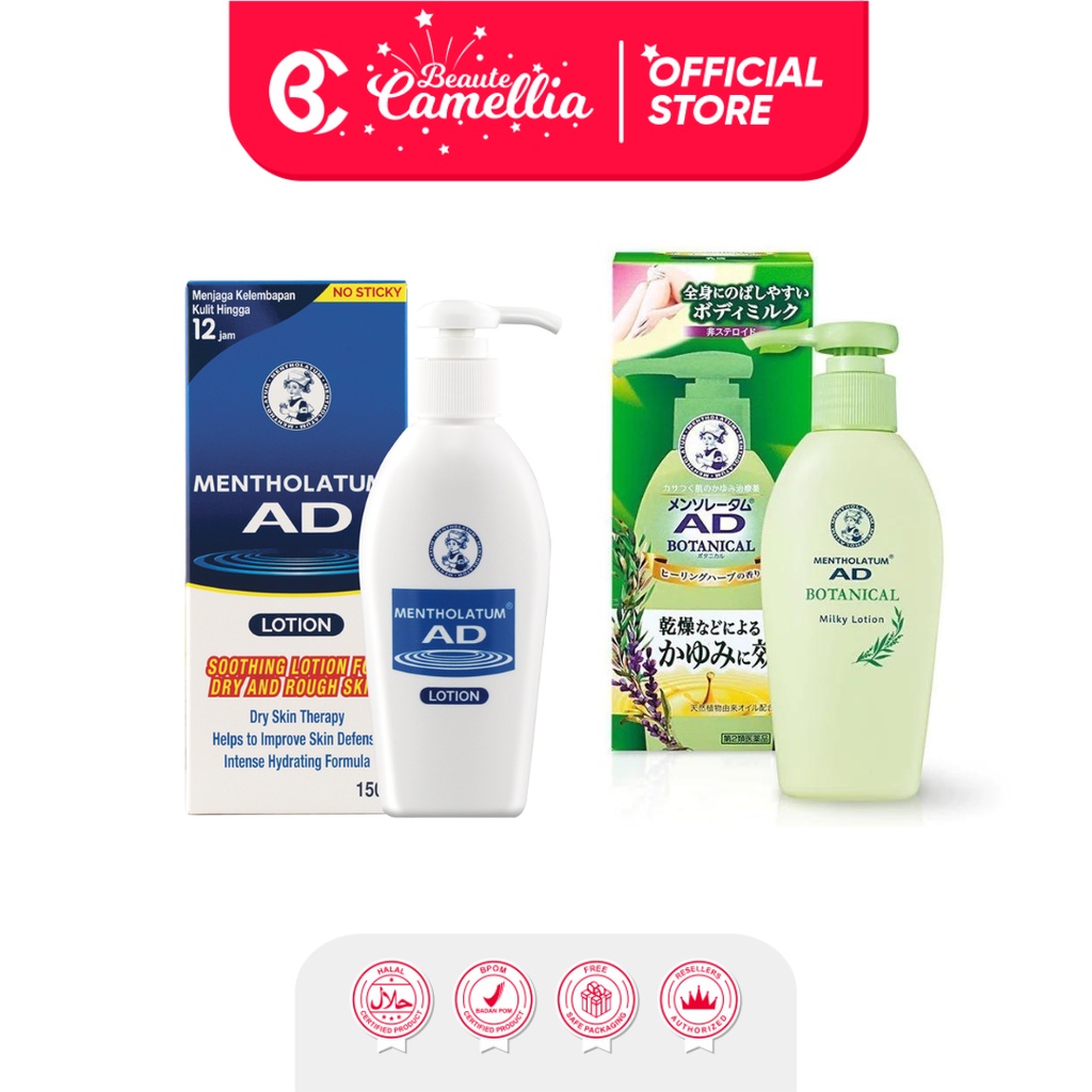 Jual Mentholatum AD Lotion | Mentholatum AD Botanical Lotion 150ml ...