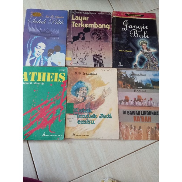 Jual NOVEL SASTRA JADUL. ASLI BALAI PUSTAKA. SALAH PILIH, LAYAR ... Jual NOVEL SASTRA JADUL. ASLI BALAI PUSTAKA. SALAH PILIH, LAYAR ...
