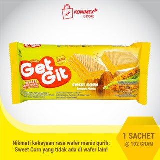 Jual GET GIT Wafer Sweet Corn 102 G | Shopee Indonesia