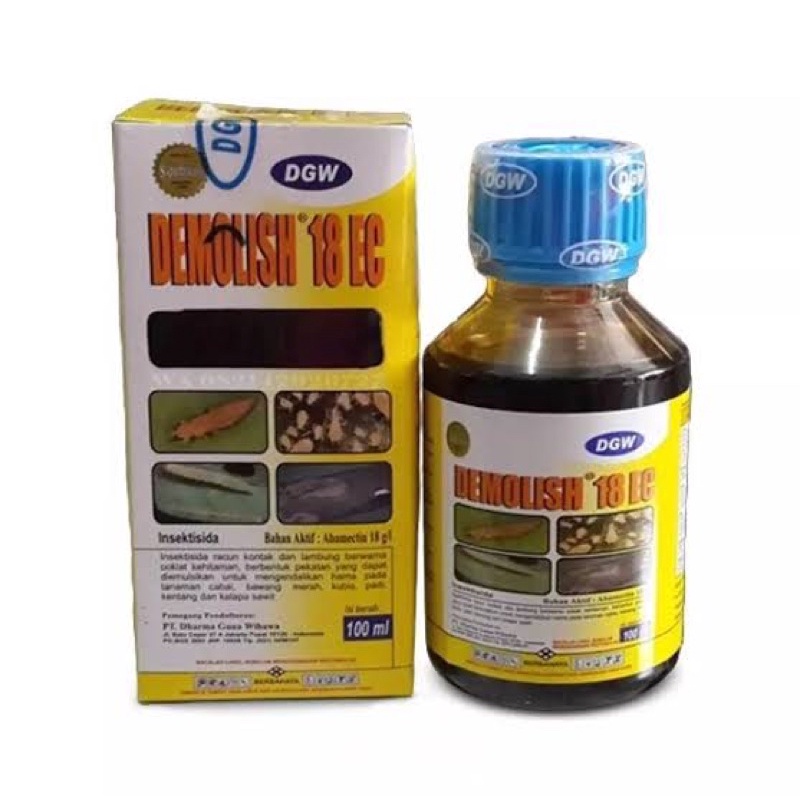 Jual Insektisida Demolish 18EC 200ml Abamectin Racun Anti Hama Kutu ...