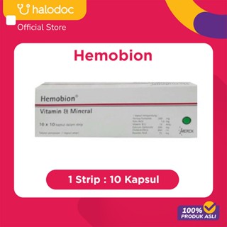 Jual Hemobion 10 Kapsul | Shopee Indonesia