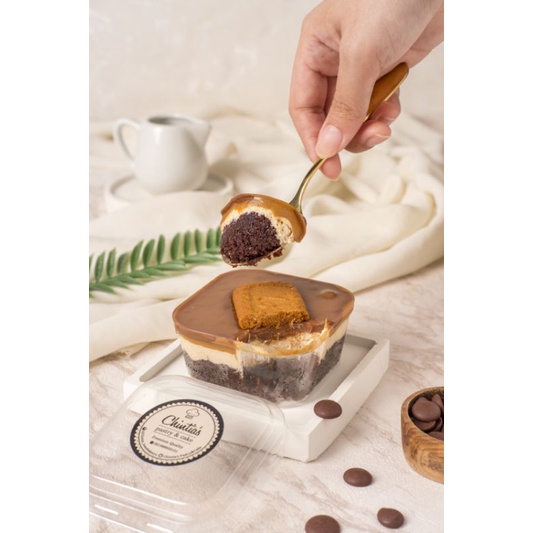 Jual Milky Belgium Biscoff Mini Dessert box | Shopee Indonesia