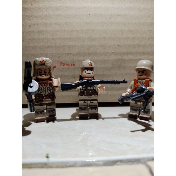 Jual lego minifigure Red army summer uniform WW2 | Shopee Indonesia