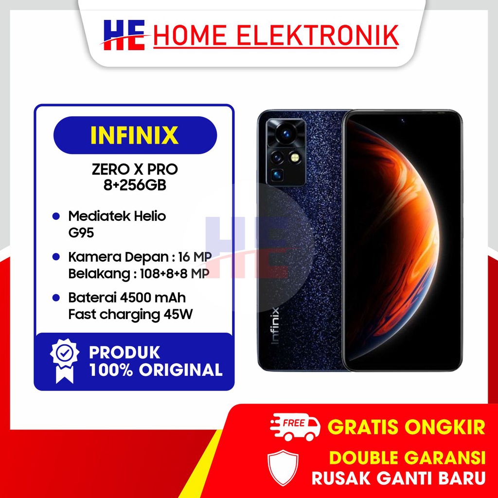 Jual Infinix Zero X Pro 8/256GB Garansi Resmi Infinix 1 Tahun | Shopee ...