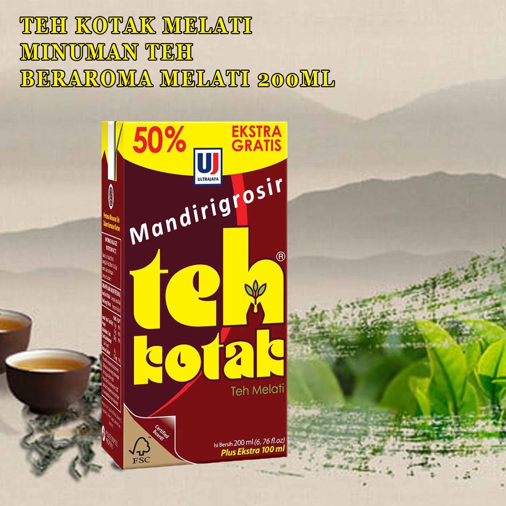 Jual Teh Kotak Melati * Minuman Teh Beraroma Melati * Teh Melati ...
