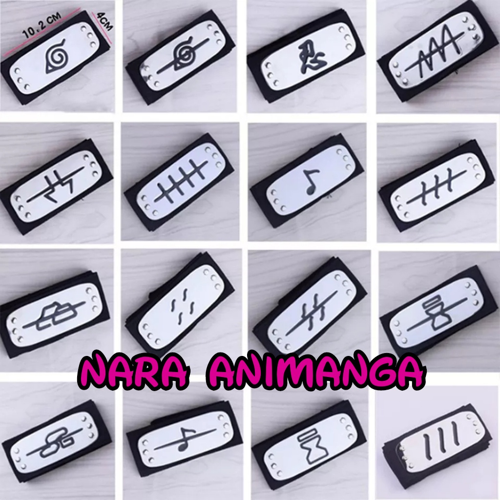 Jual Nara Animanga Cosplay Ikat Kepala Anime Naruto | Shopee Indonesia