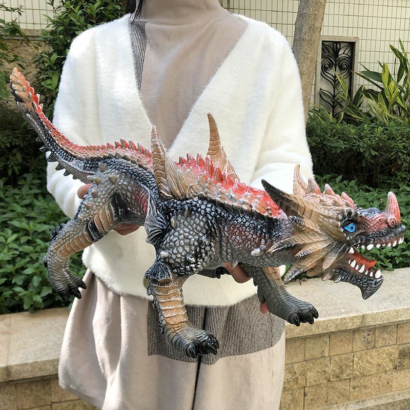 Jual MAINAN ANAK DINOSAURUS NAGA MERAH TANDUK 60CM JUMBO SIZE | Shopee ...