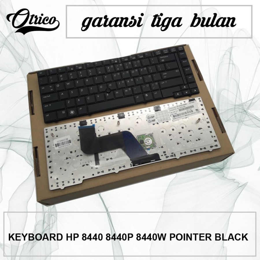 Jual Keyboard for HP Elitebook 8440P 8440W 8440 BLACK | Shopee Indonesia