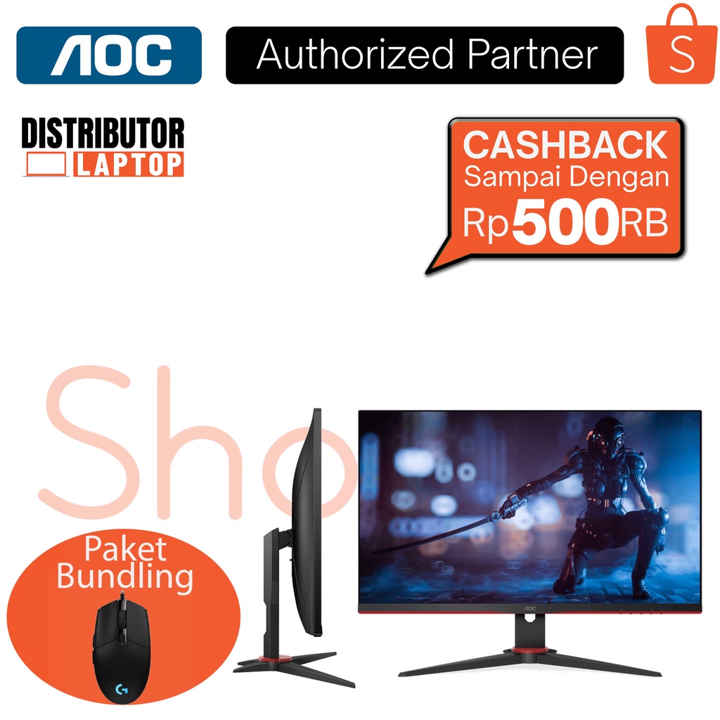 Jual MONITOR AOC Gaming 27" 27G2SE 165Hz 1ms FHD | Shopee Indonesia