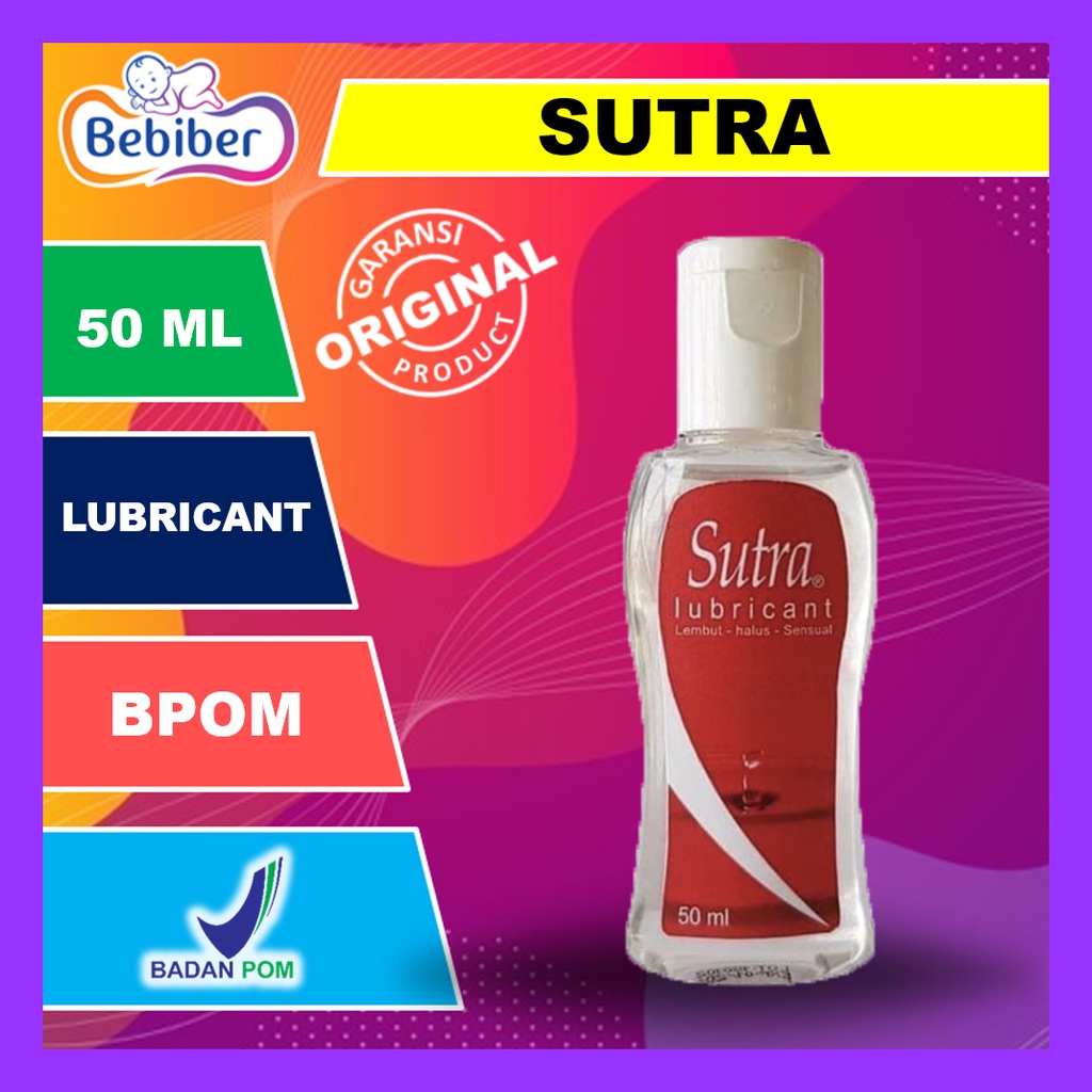 Jual SUTRA LUBRICANT 50ML / SUTRA LUBRICANT GEL | Shopee Indonesia