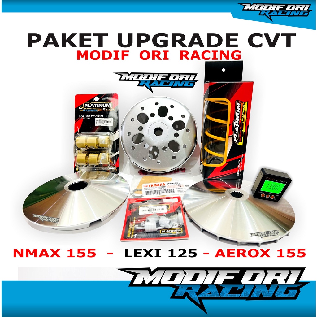 Jual PAKET CVT Yamaha Nmax UPGRADE Mangkok kopling kampas ganda nmax ...