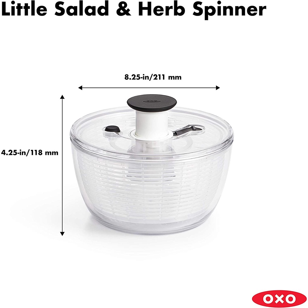 Jual Oxo Good Grips Salad and Herb Spinner, Salad Spinner | Shopee ...