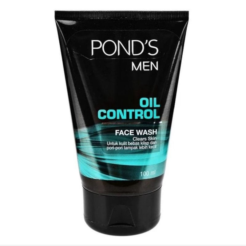 Jual PONDS MEN FACE WASH OIL CONTROL 100ML | Shopee Indonesia