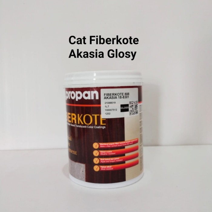 Jual Plamir Cat Propan Fiberkote Grc / Akasia Glosy 1L / Grc / Lisplank ...