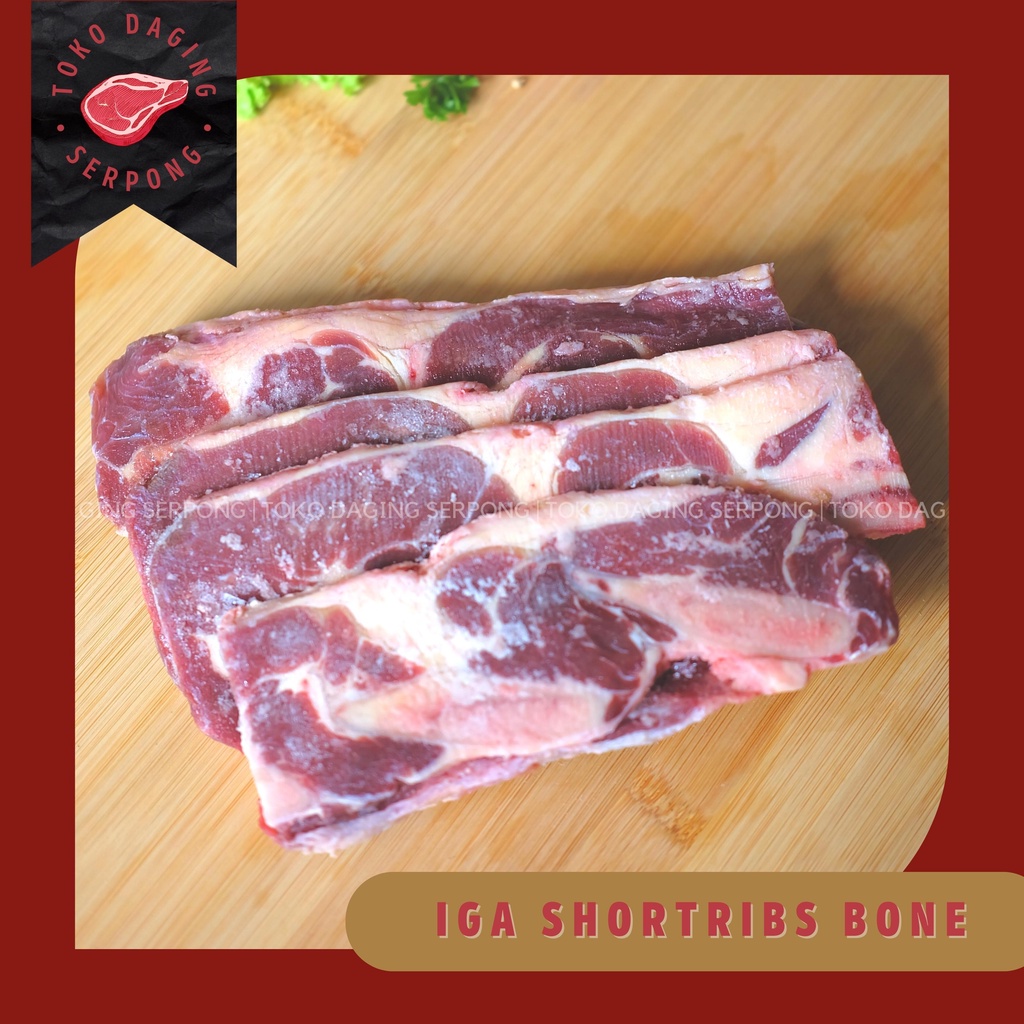 Jual Daging Iga Sapi/Beef Shortribs Bone 500 gram | Shopee Indonesia