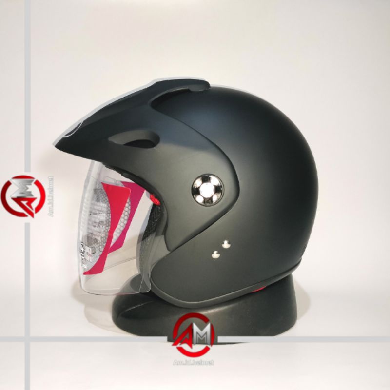 Jual HELM KYT FORZA SOLID BLACK DOFF | Shopee Indonesia