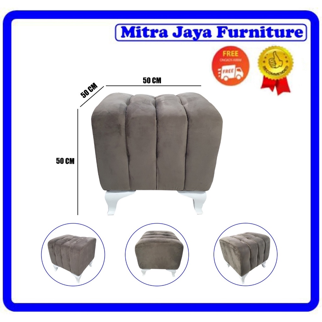 Jual SOFA STOOL KOTAK/SOFA PUFF | Shopee Indonesia