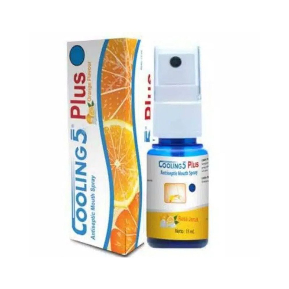 Jual Cooling 5 Plus Orange - Obat Sariawan, Sakit Tenggorokan, Radang ...