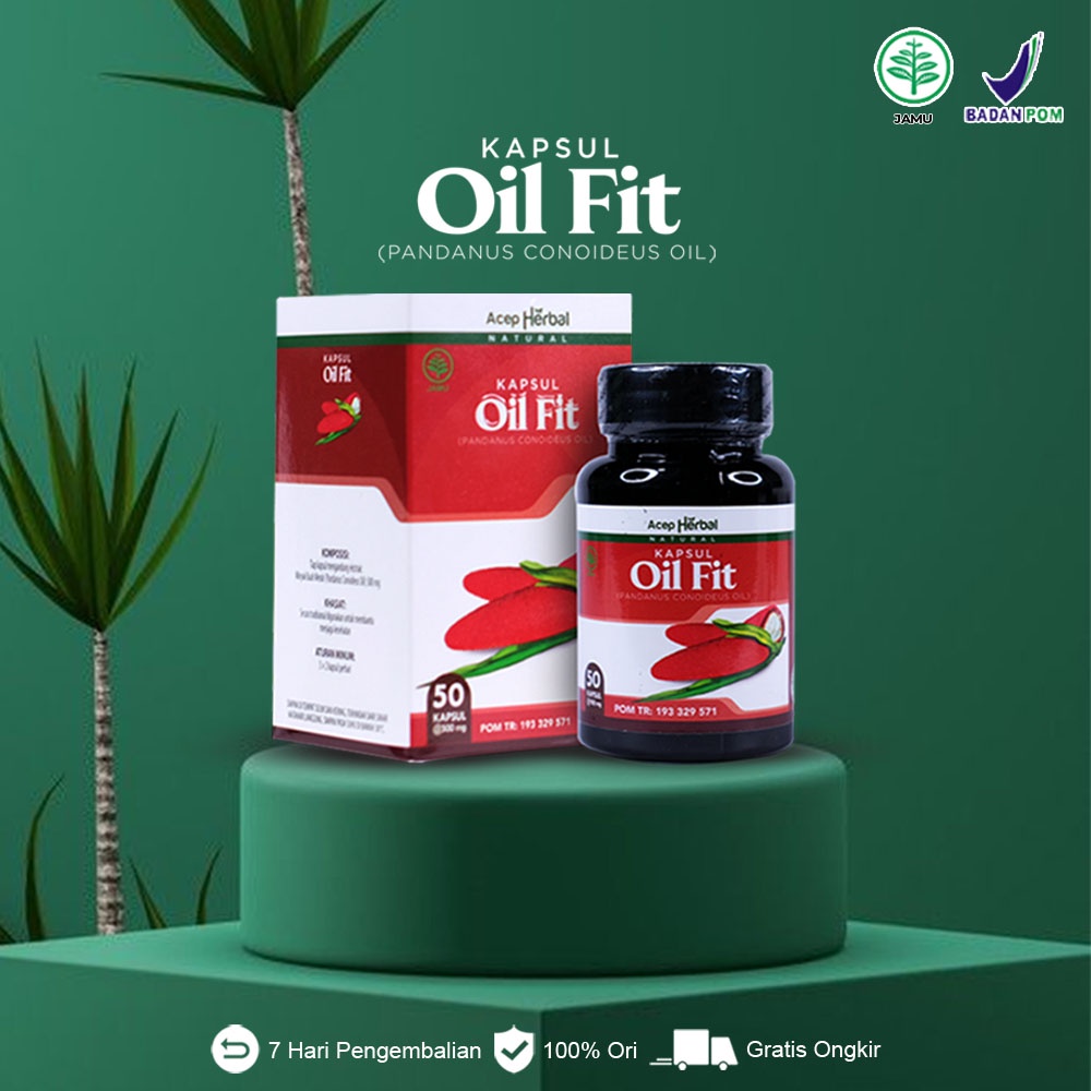 Jual Kapsul Oil Fit Obat Benjolan Dileher Ketiak Jantung Mata Berlemak ...